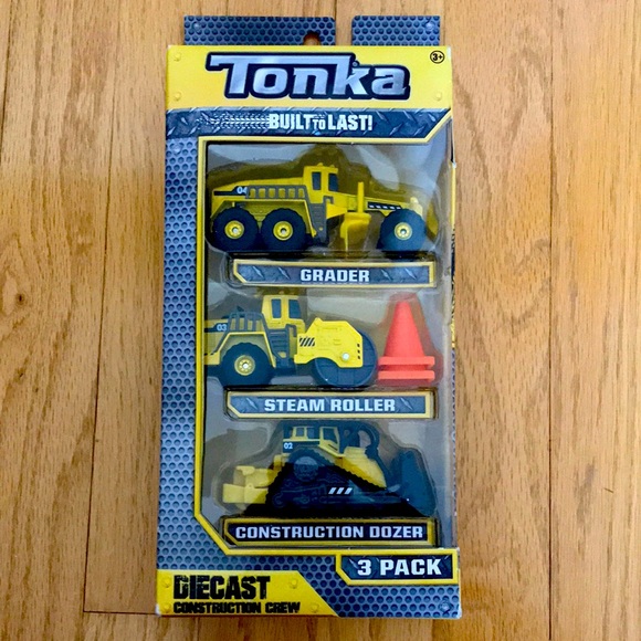 Tonka | Toys | Tonka Diecast Construction Crew Vehicle Toys Brand New ...